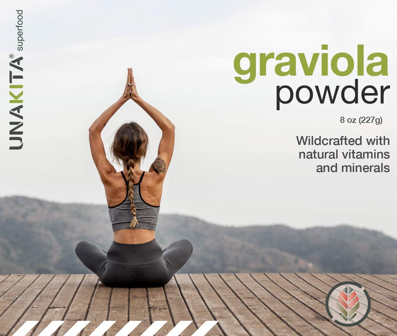 blended vitamins with graviola powder