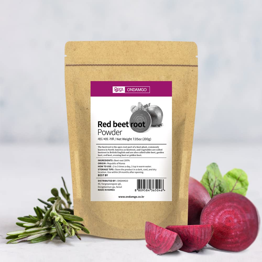 Blended vitamins with natural beet extract