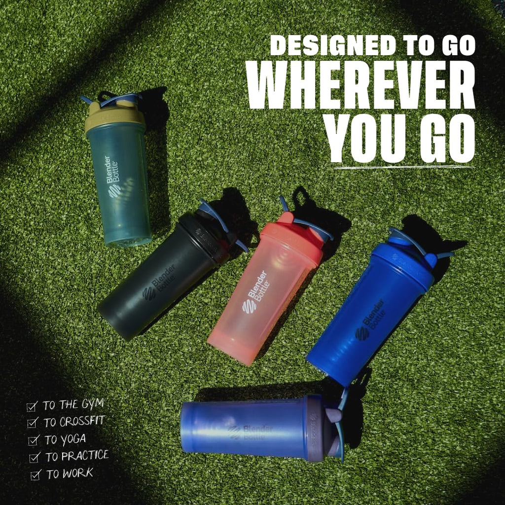 BlenderBottle with secure flip cap