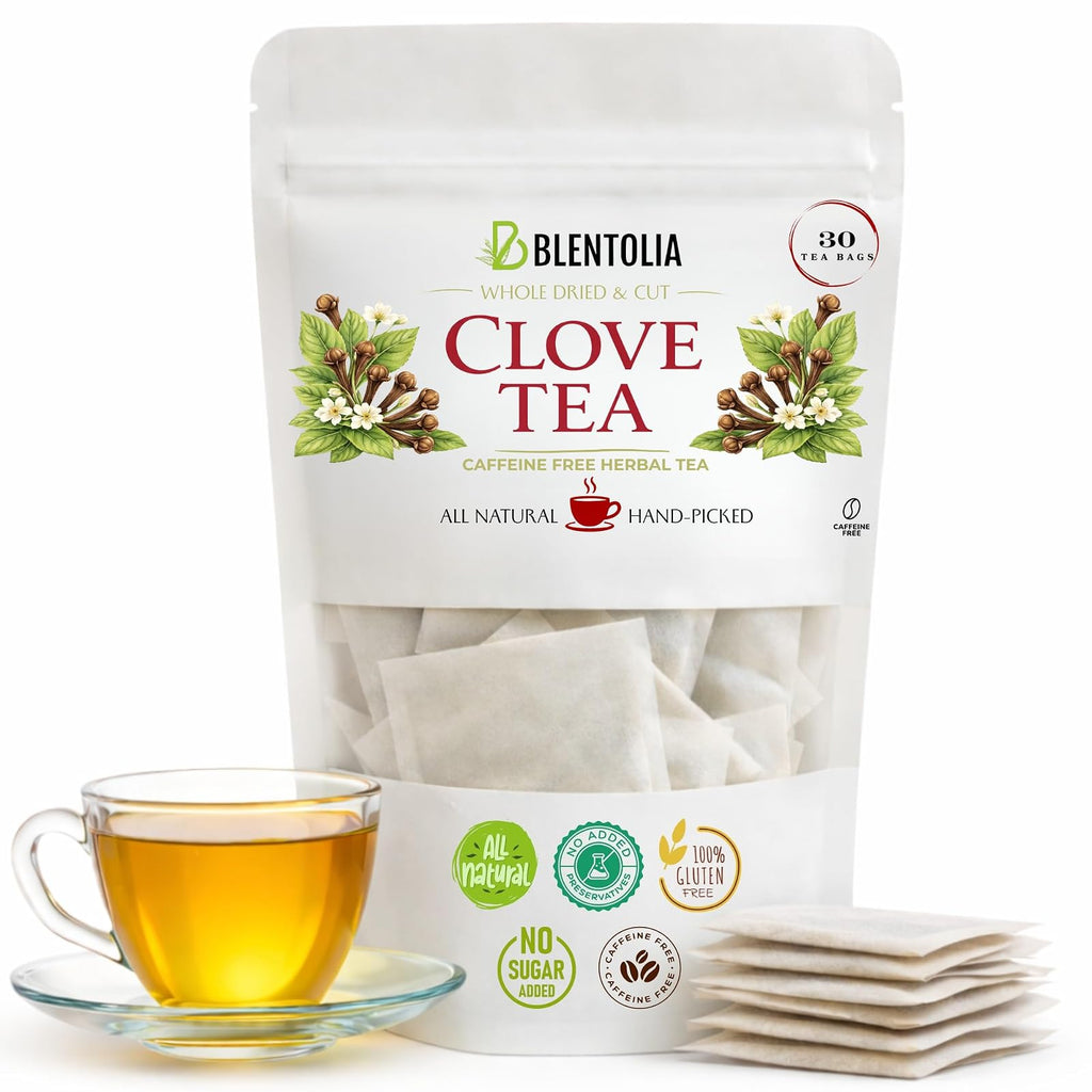 Blentolia whole clove herbal tea bags