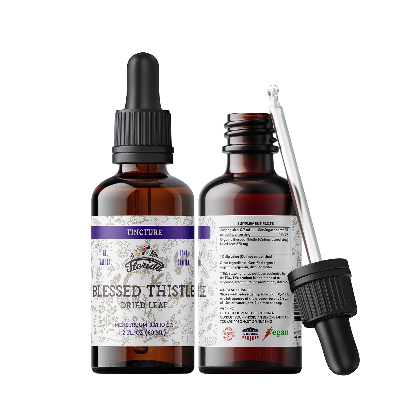 Blessed Thistle extract for digestion