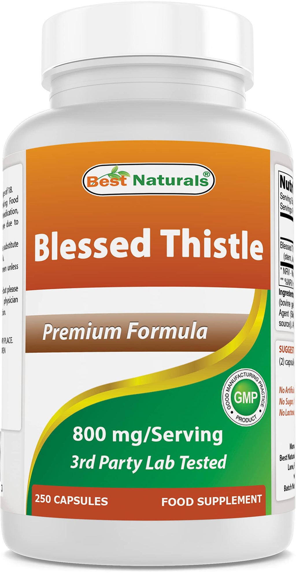 Blessed thistle lactation support capsules