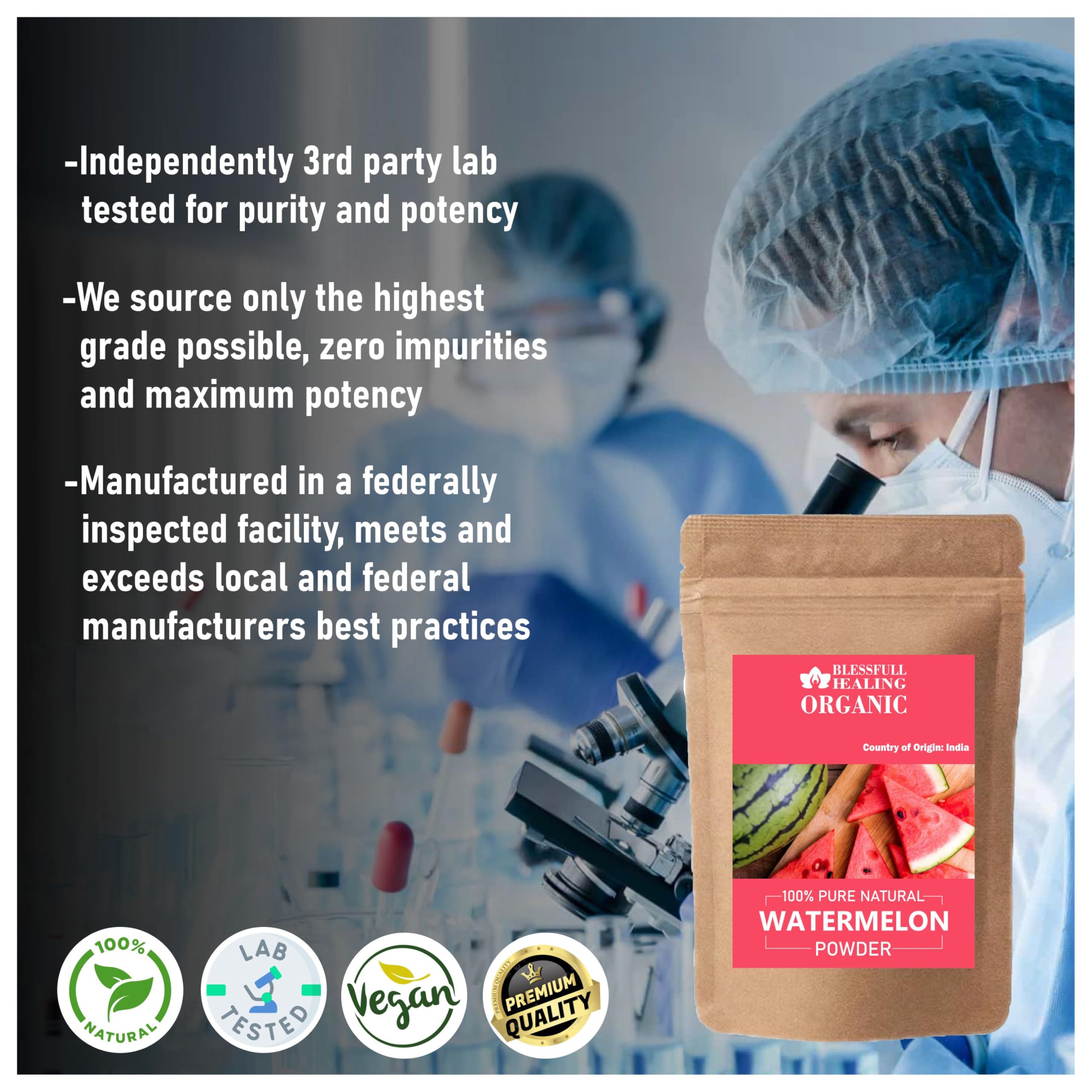 Blessfull Healing watermelon powder