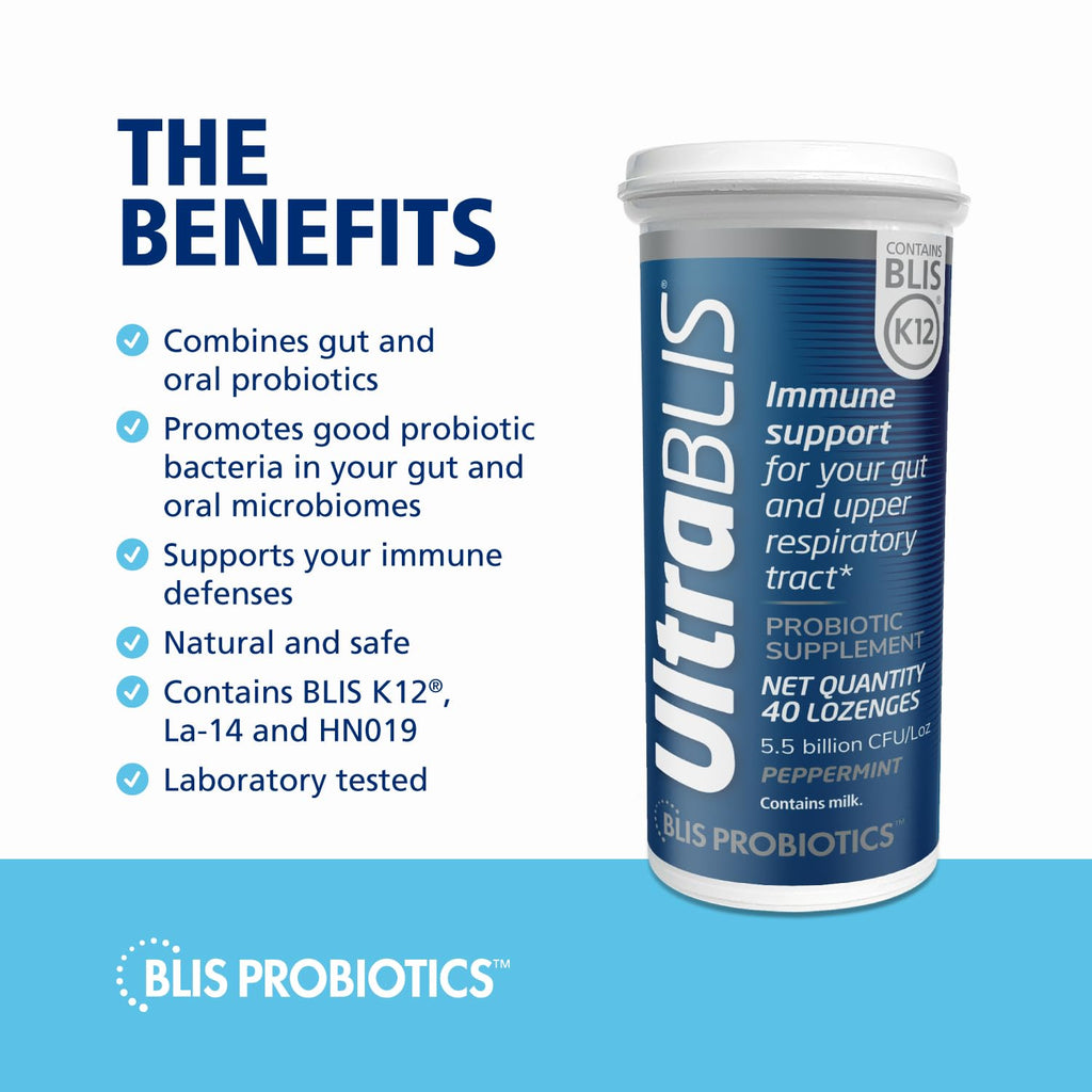 BLIS UltraBLIS K12 for gut balance