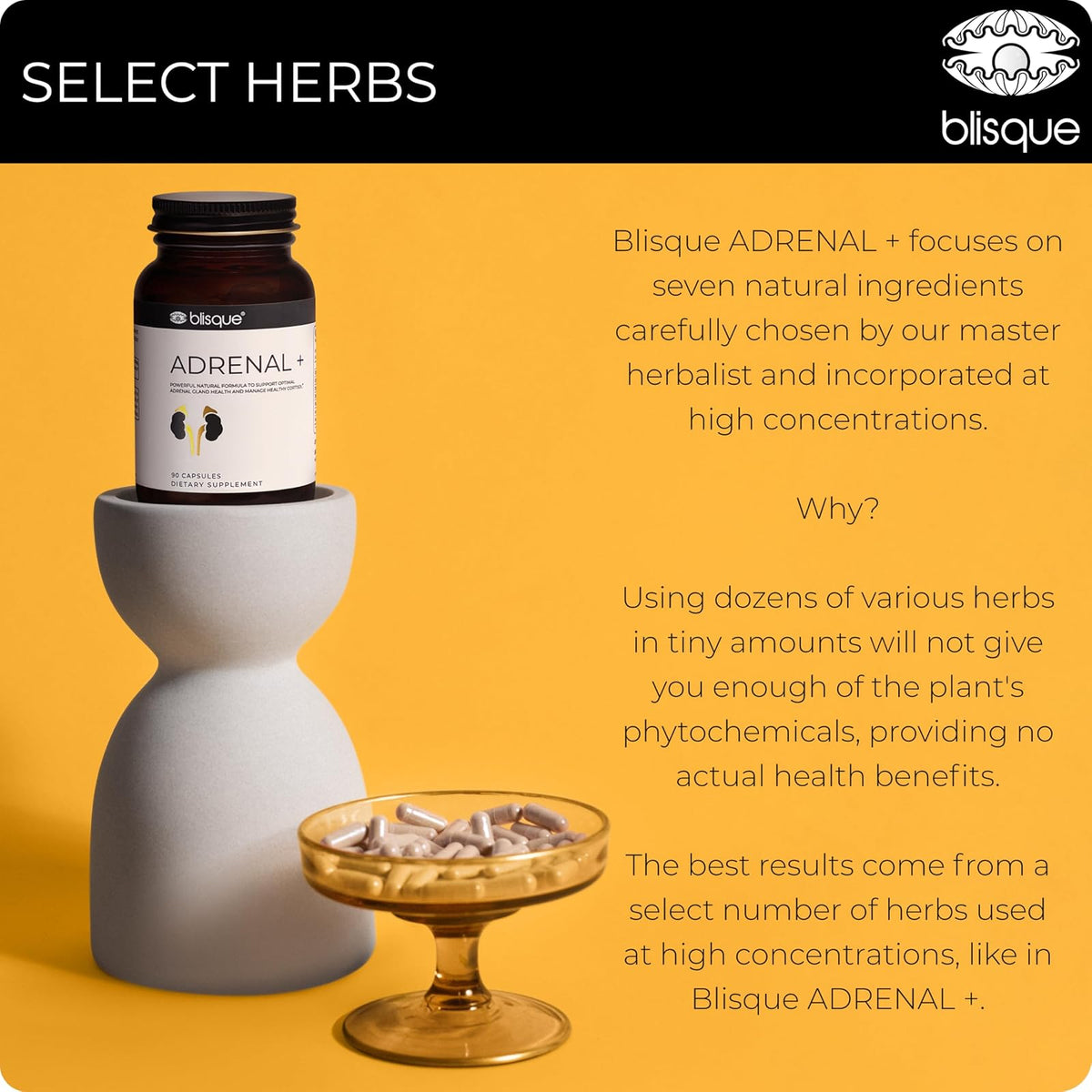 Blisque capsules for fatigue relief