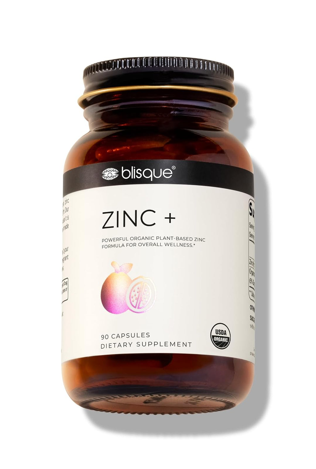 Blisque organic zinc supplement benefits