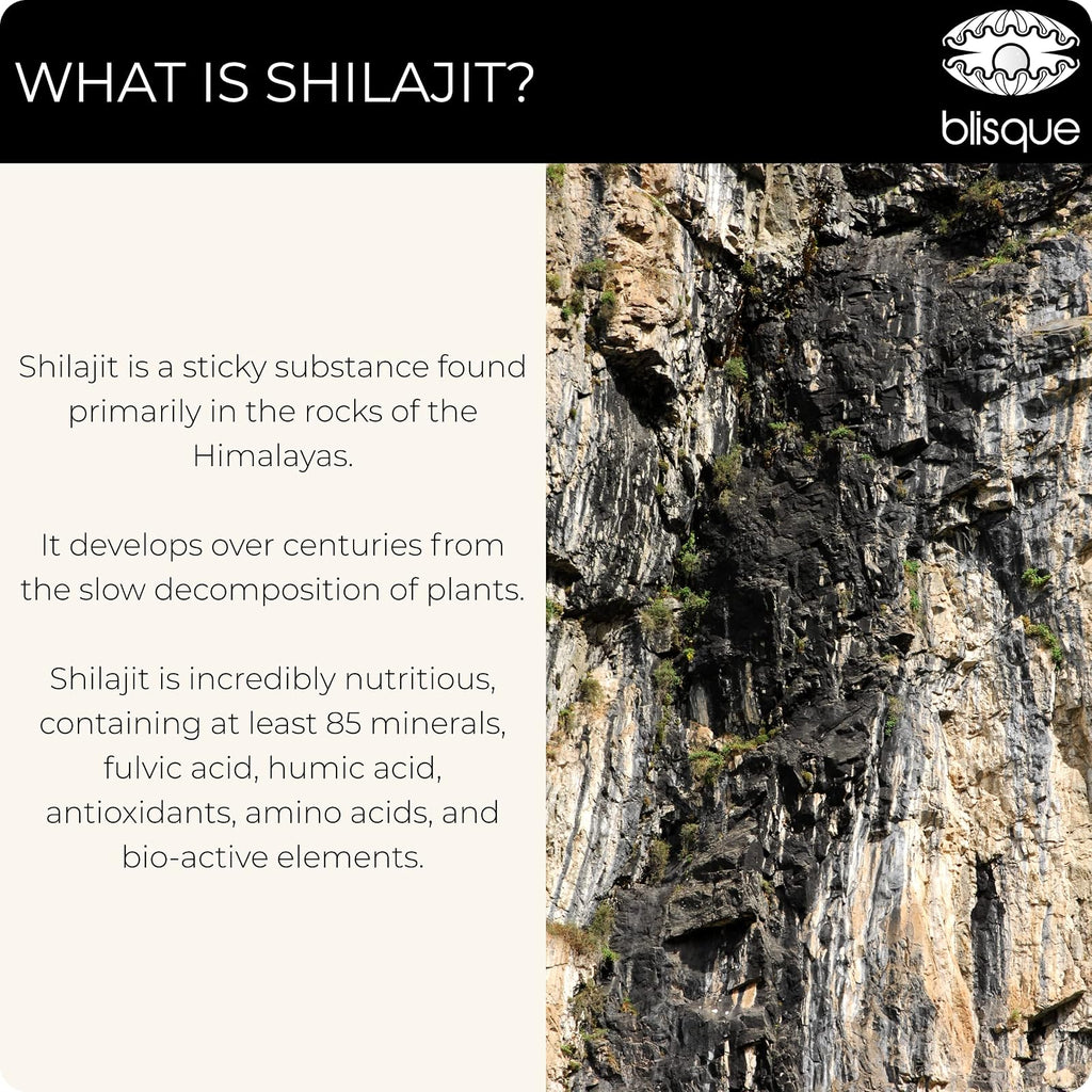 Blisque Shilajit for overall wellness