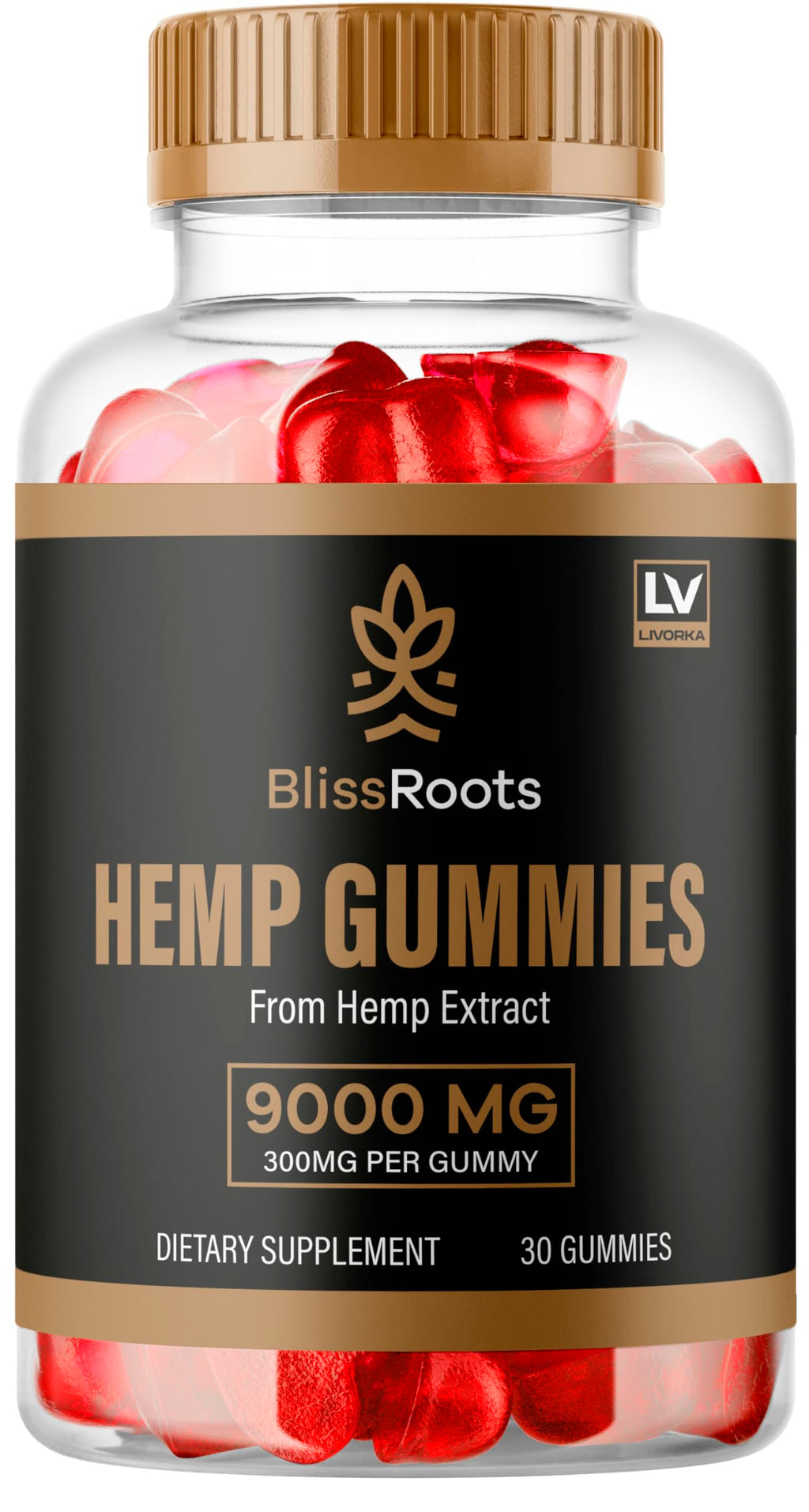 Bliss Roots organic gummies for wellness