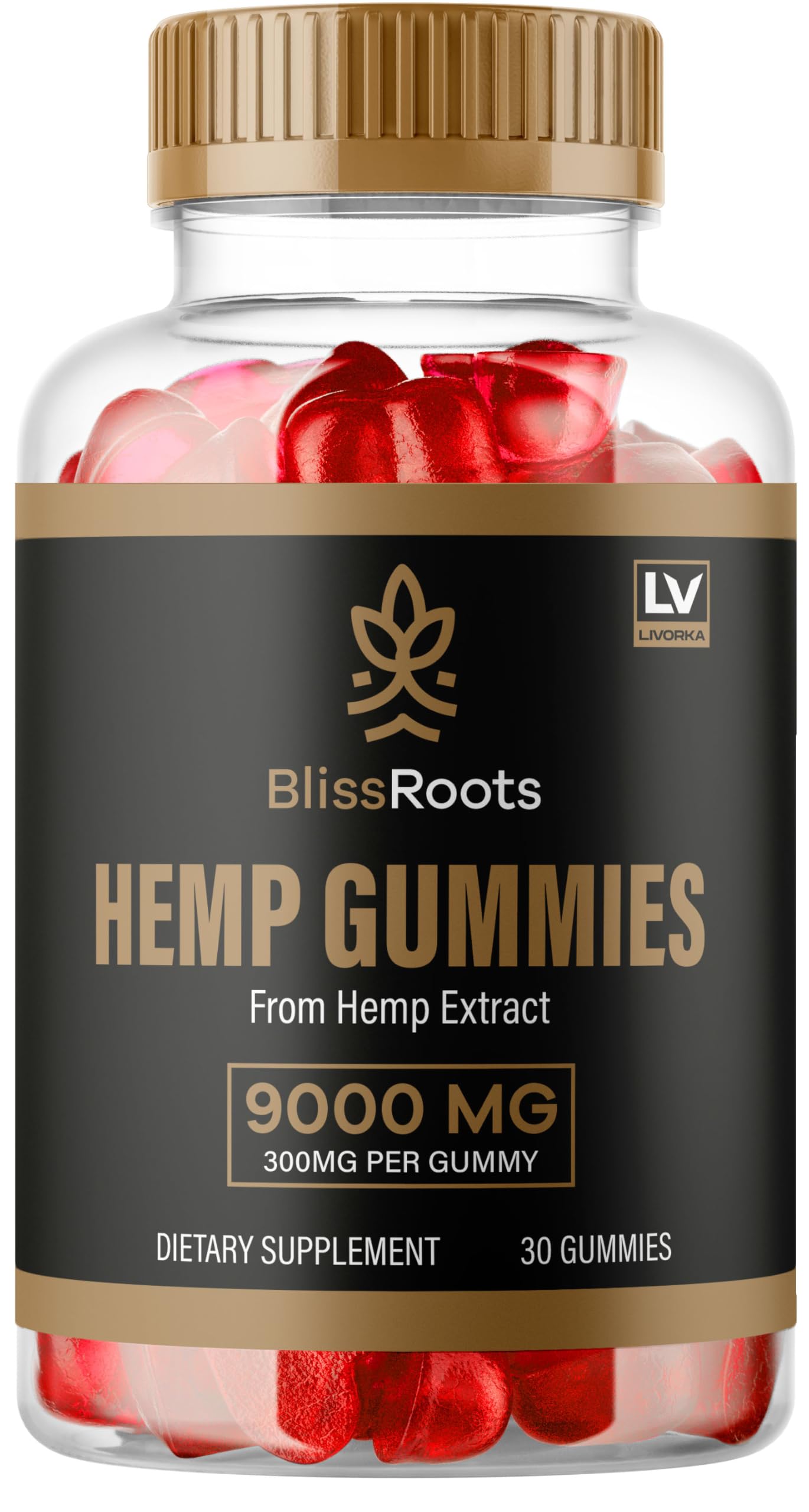 Bliss Roots organic gummies for wellness