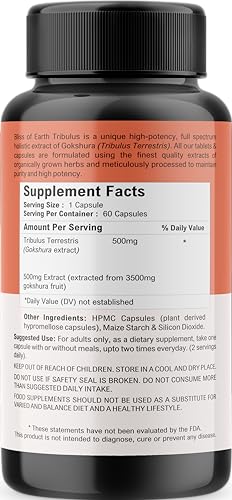 Bliss tribulus for overall wellness