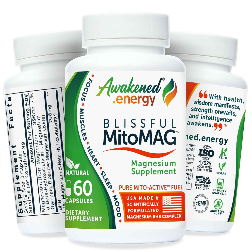 Blissful magnesium glycinate capsules