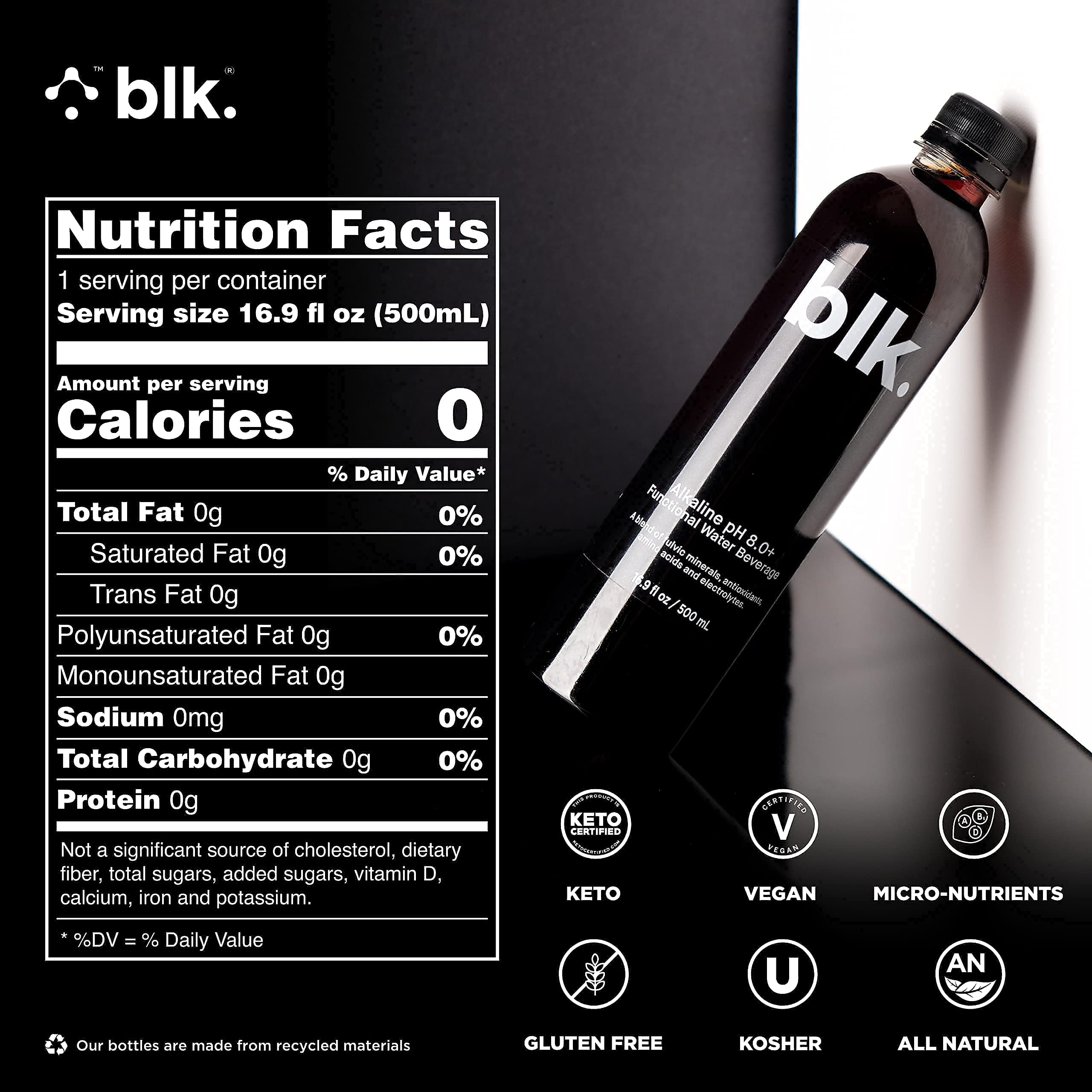 blk. water for active lifestyles