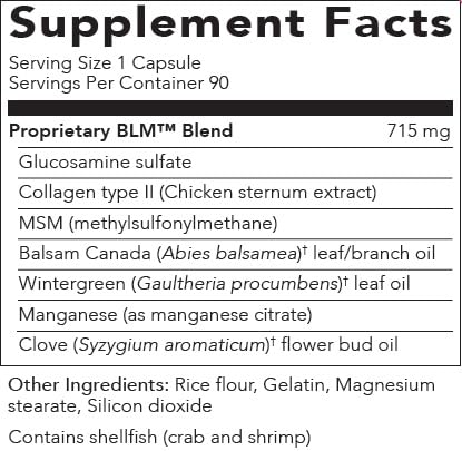BLM capsules with MSM benefits