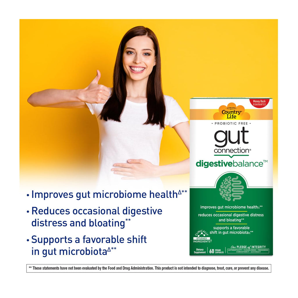 bloating relief with gut connection
