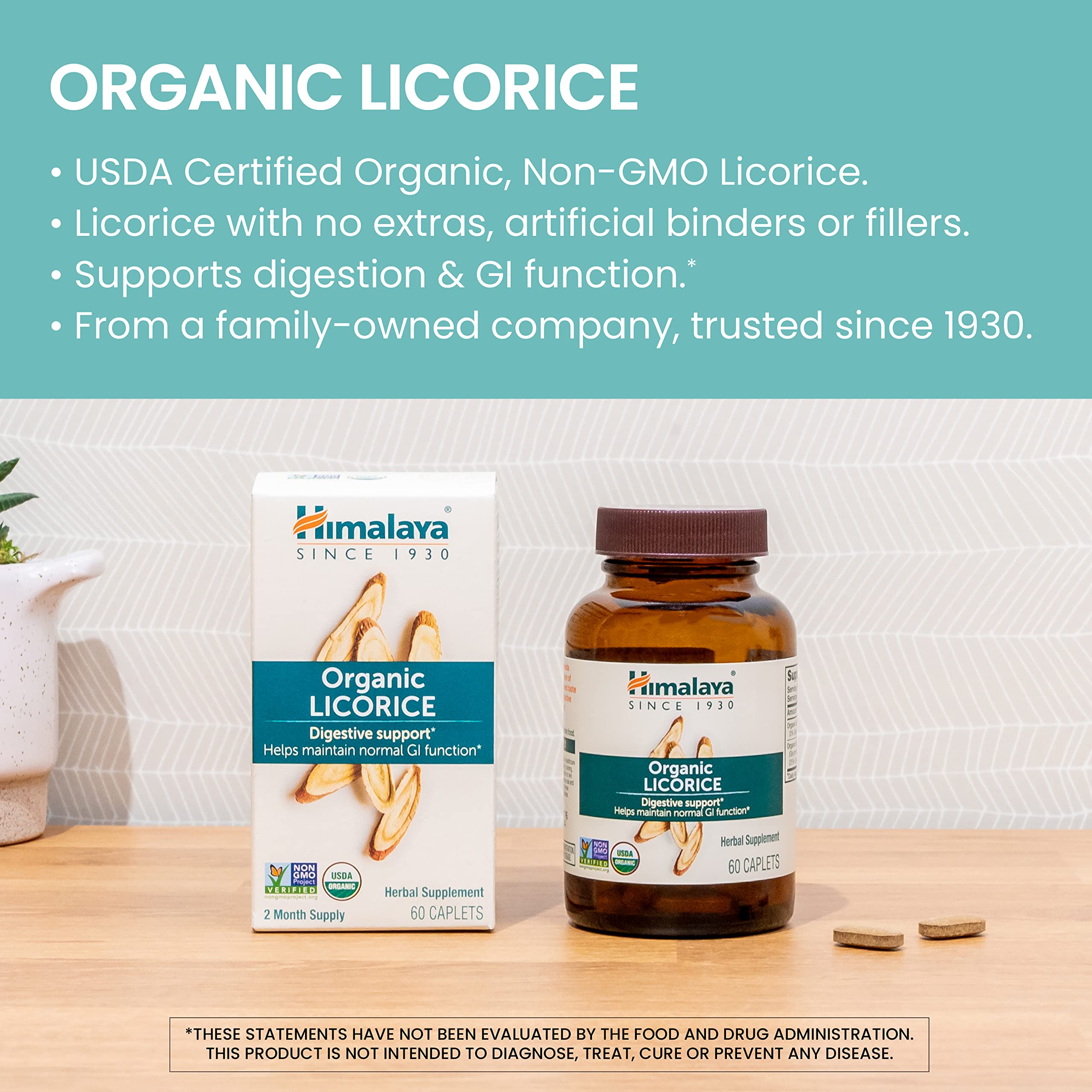 bloating relief with licorice root