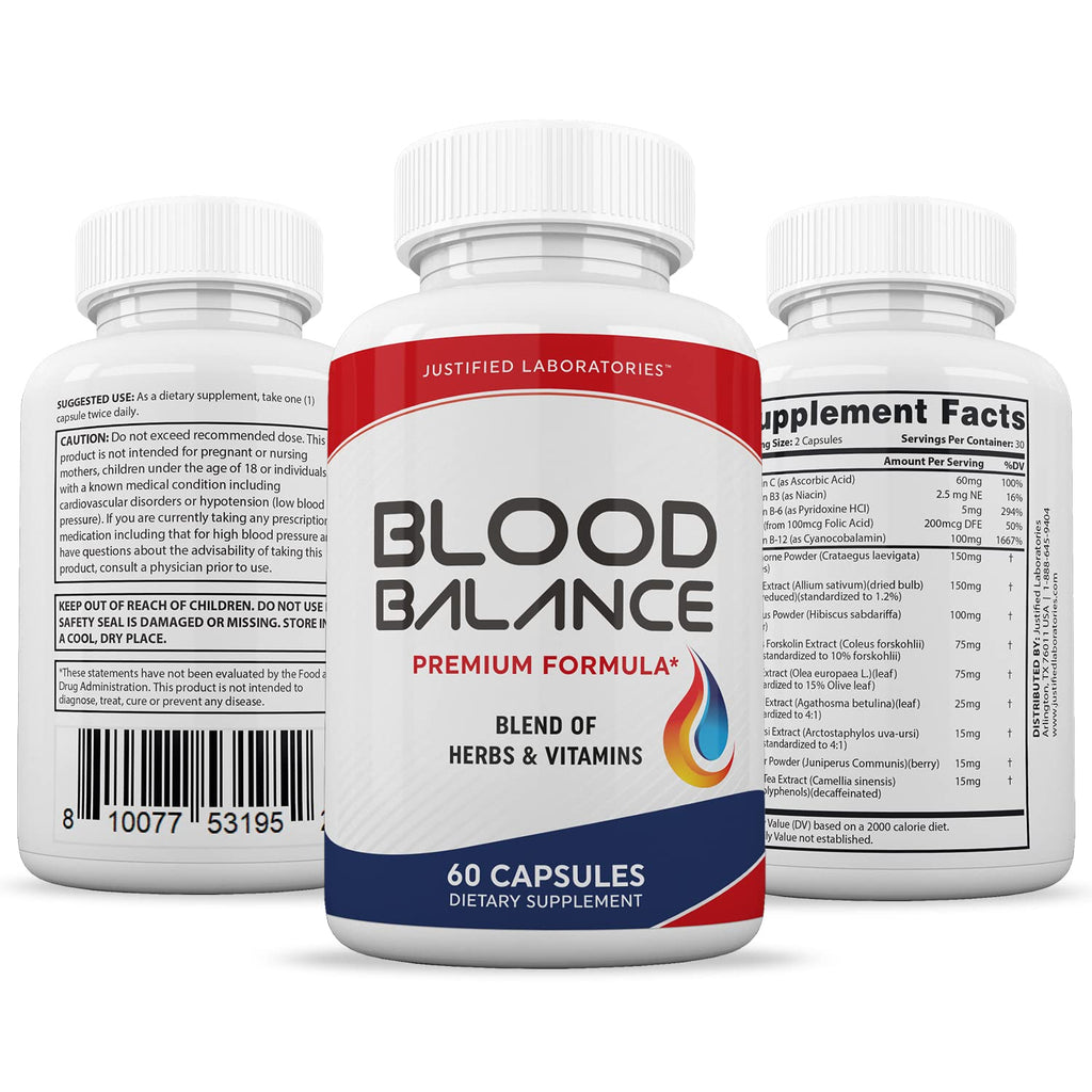 Blood Balance multivitamins support overall vitality