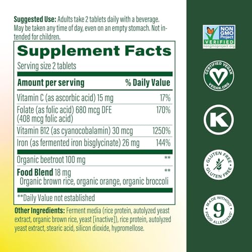 blood builder iron bisglycinate tablets