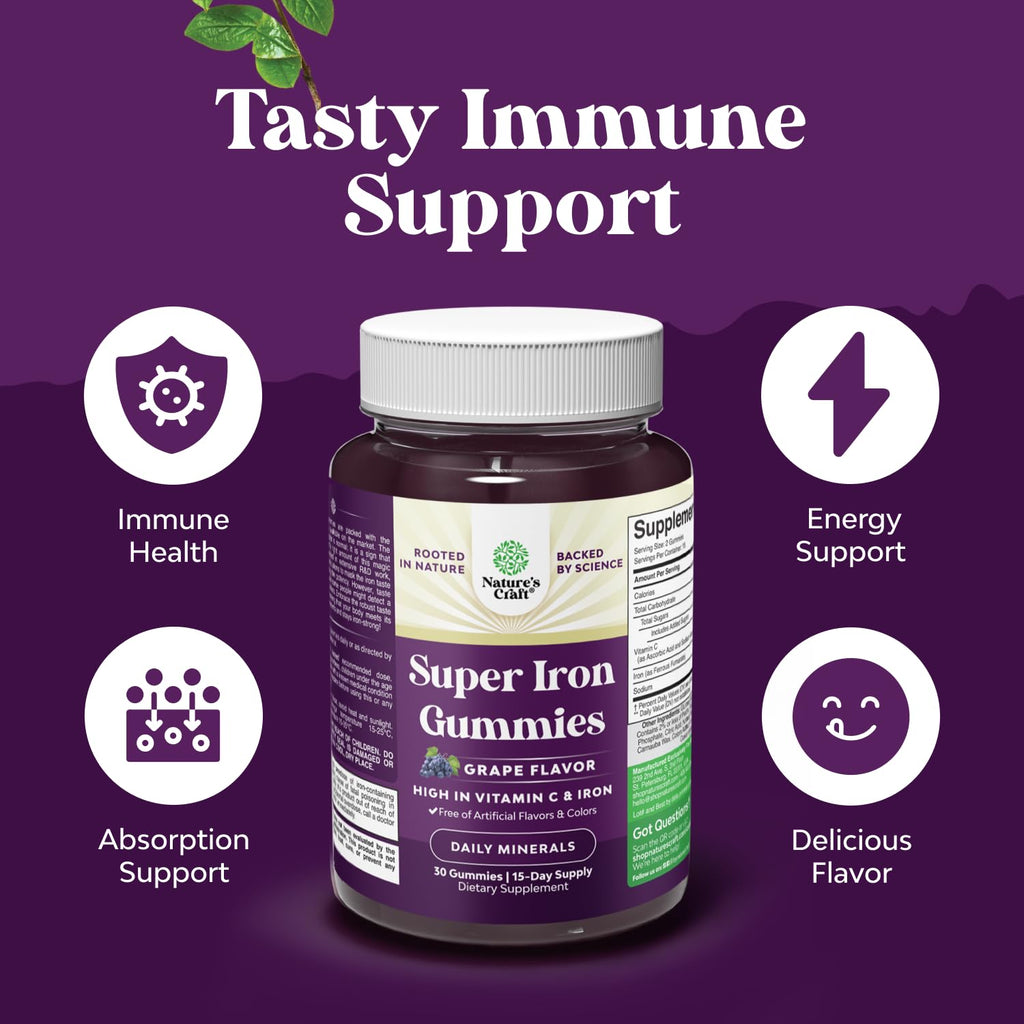 blood builder iron gummies