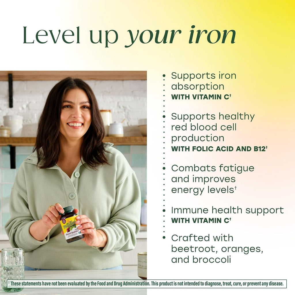 blood builder iron supplement tablets