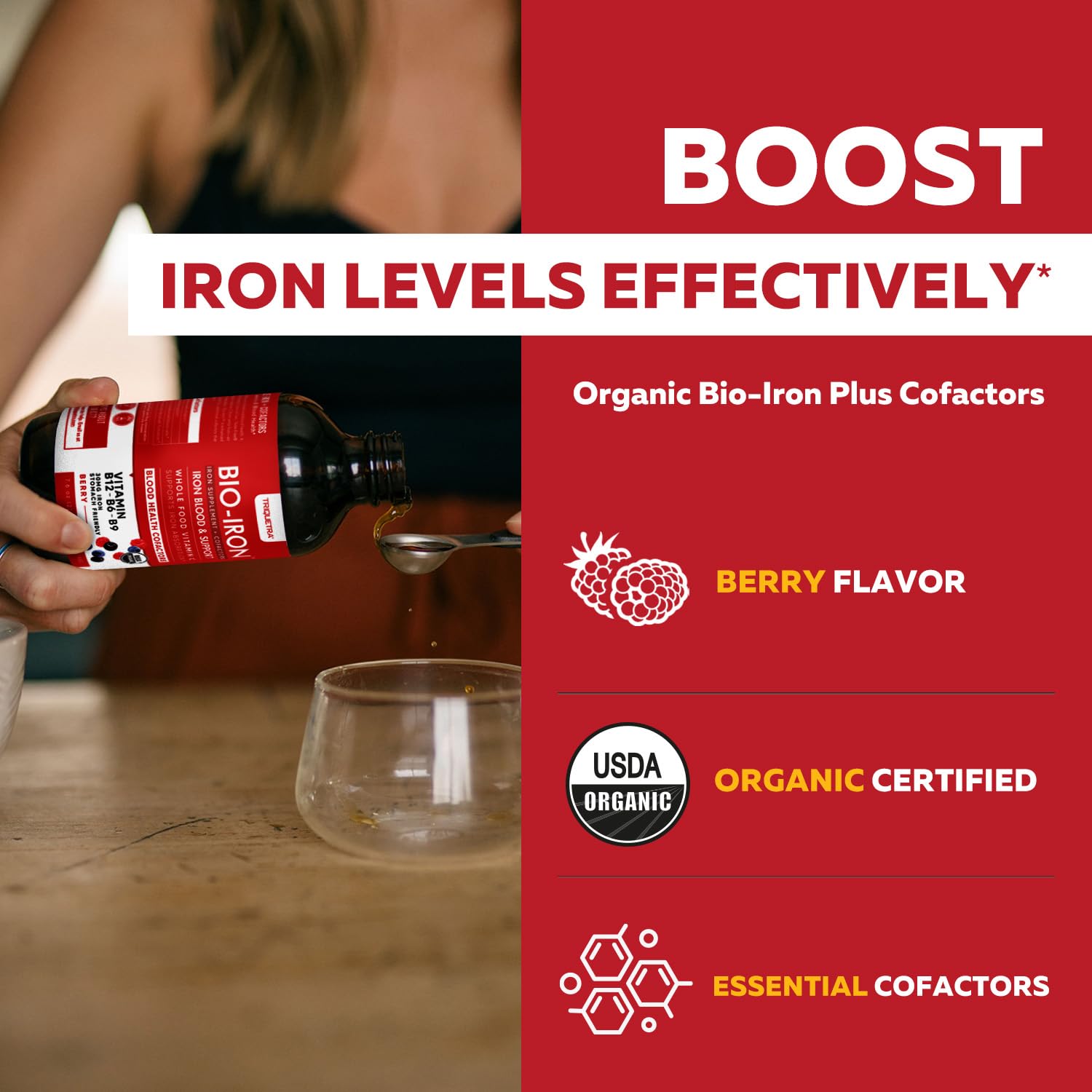blood-building B vitamins iron