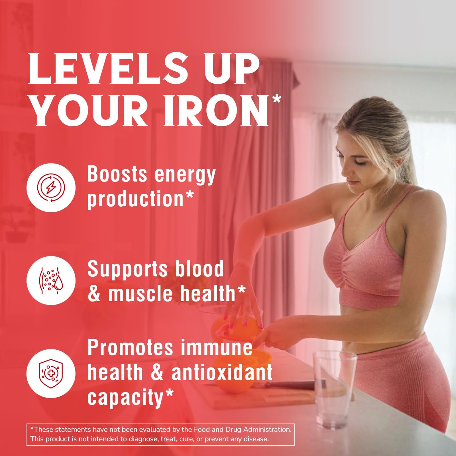 blood building iron for vitality