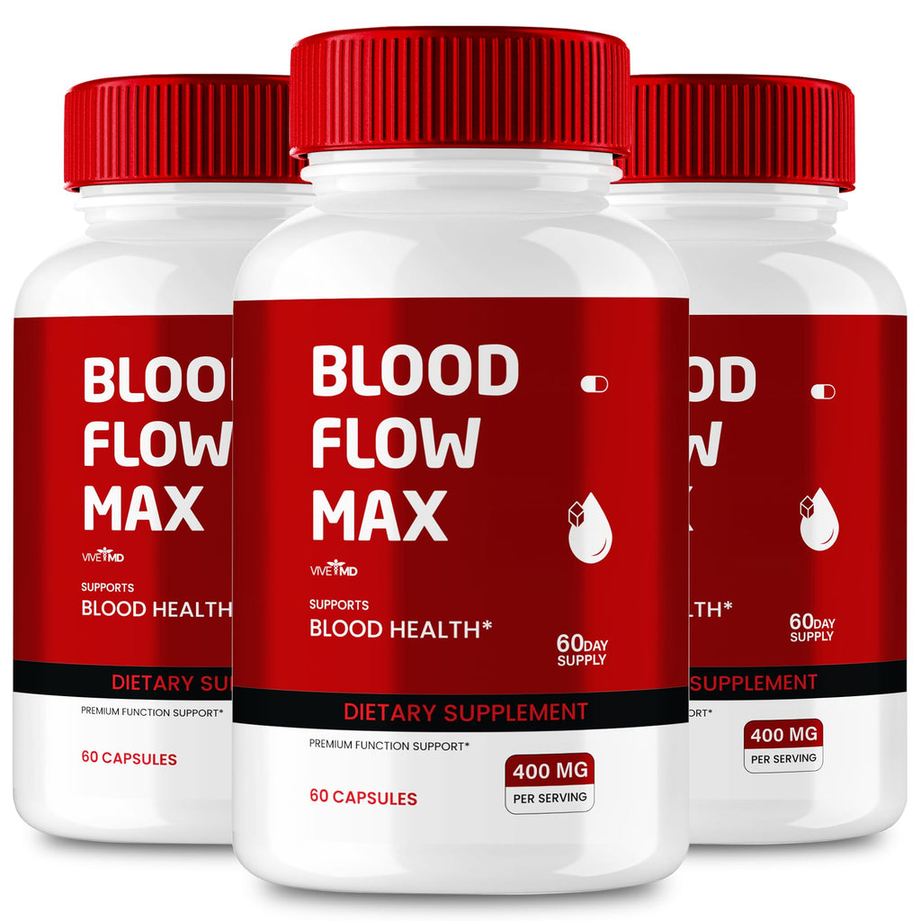 Blood Flow Max capsules for circulation