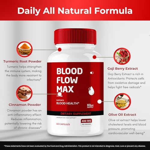 Blood Flow Max capsules for daily health