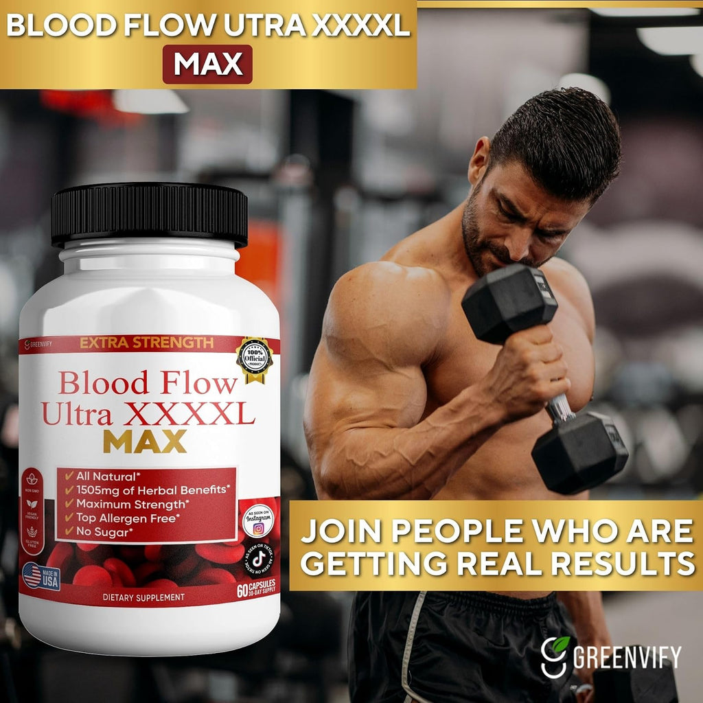 Blood Flow Ultra Maca capsules