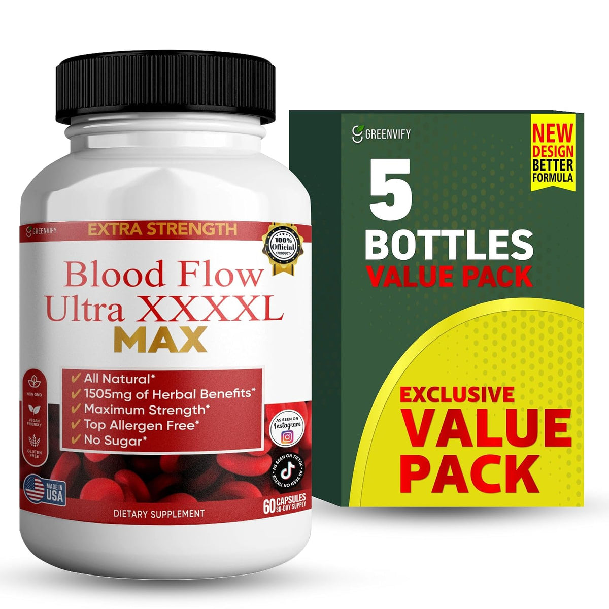 Blood Flow Ultra Maca Root benefits