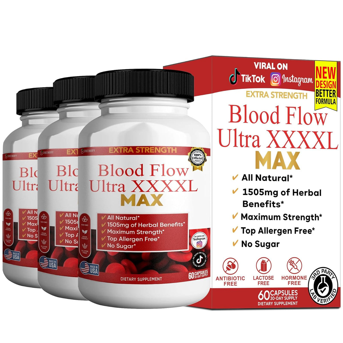 Blood Flow Ultra Maca Root benefits