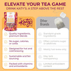 blood orange chamomile tea infusion