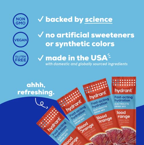 blood orange electrolyte drink mix