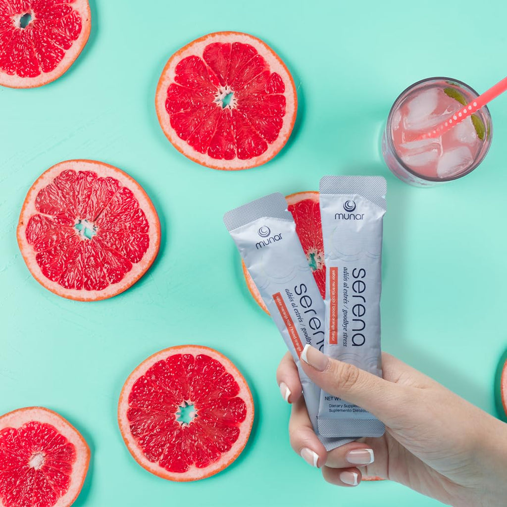 blood orange flavour magnesium powder