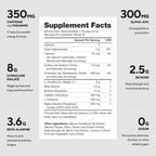 Blood Orange flavour pre-workout supplement