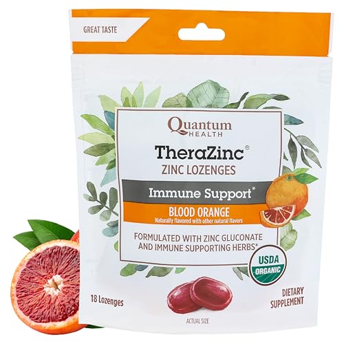 blood orange flavoured zinc supplement