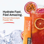 Blood orange passionfruit drink mix