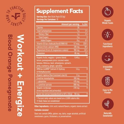 Blood orange pomegranate electrolyte powder