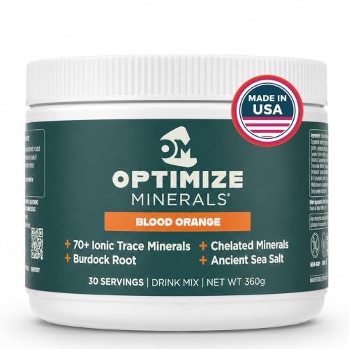 Blood orange trace minerals powder