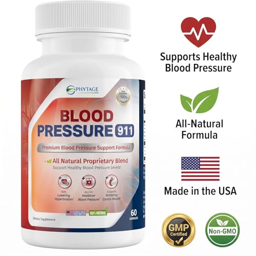Blood Pressure 911 multivitamin for men support