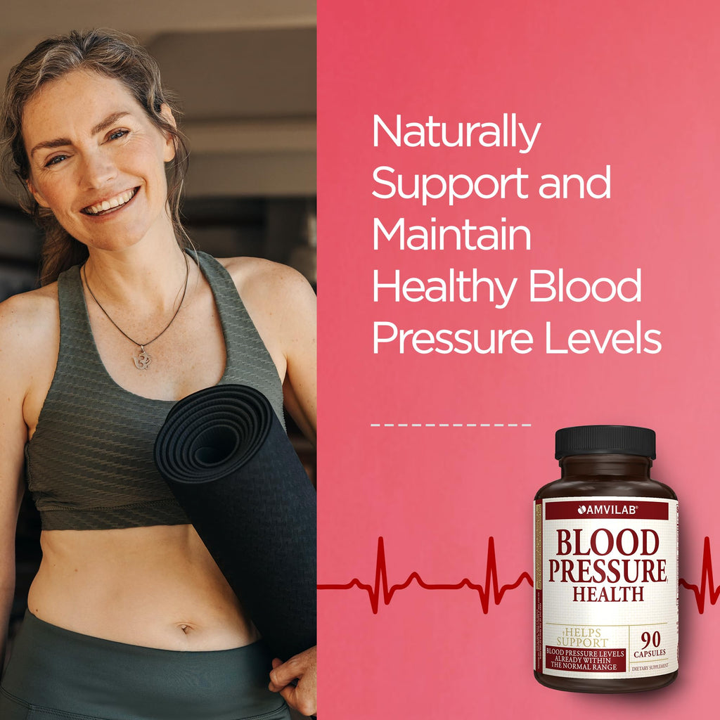 blood pressure health support with herbs
