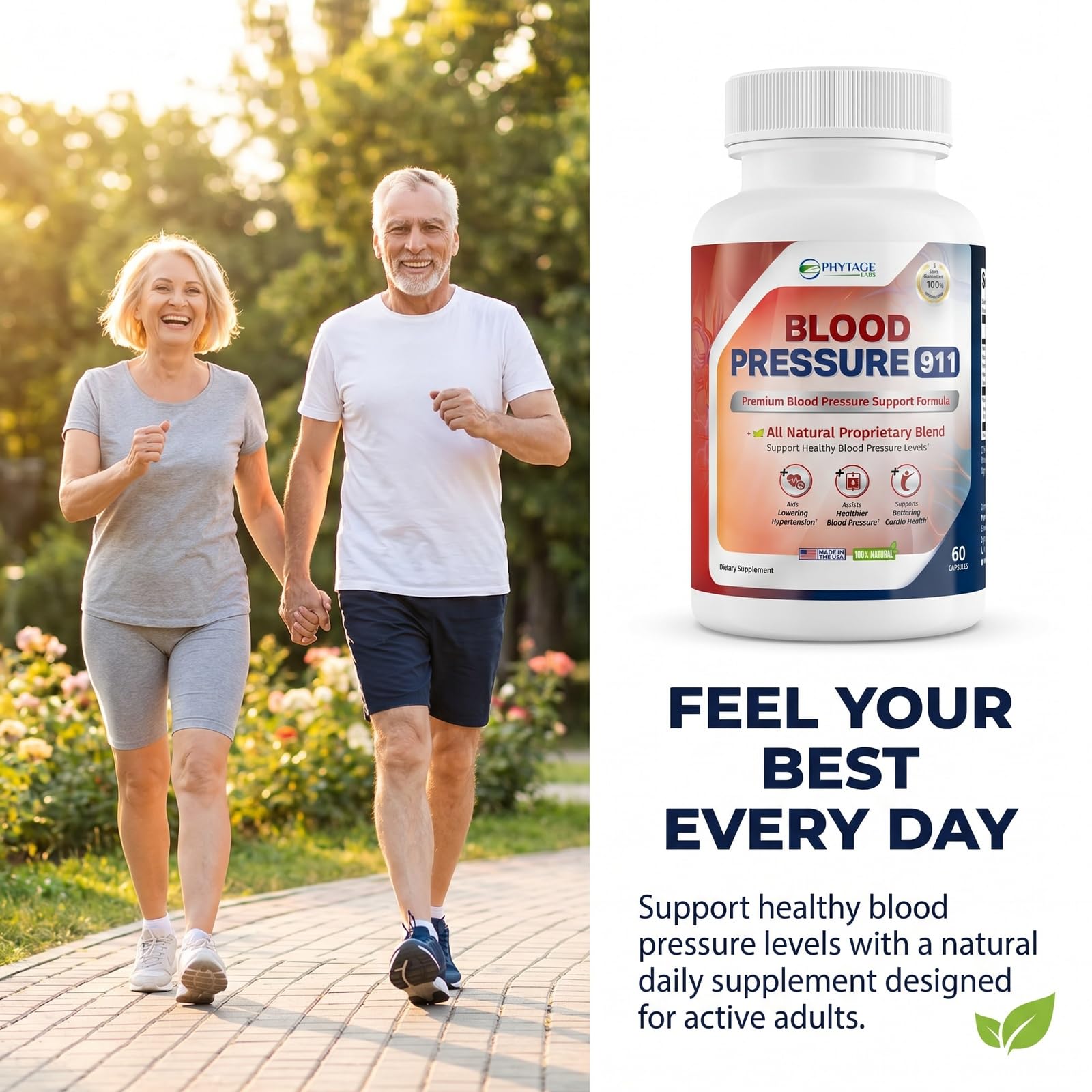 blood pressure support for active lifestyles