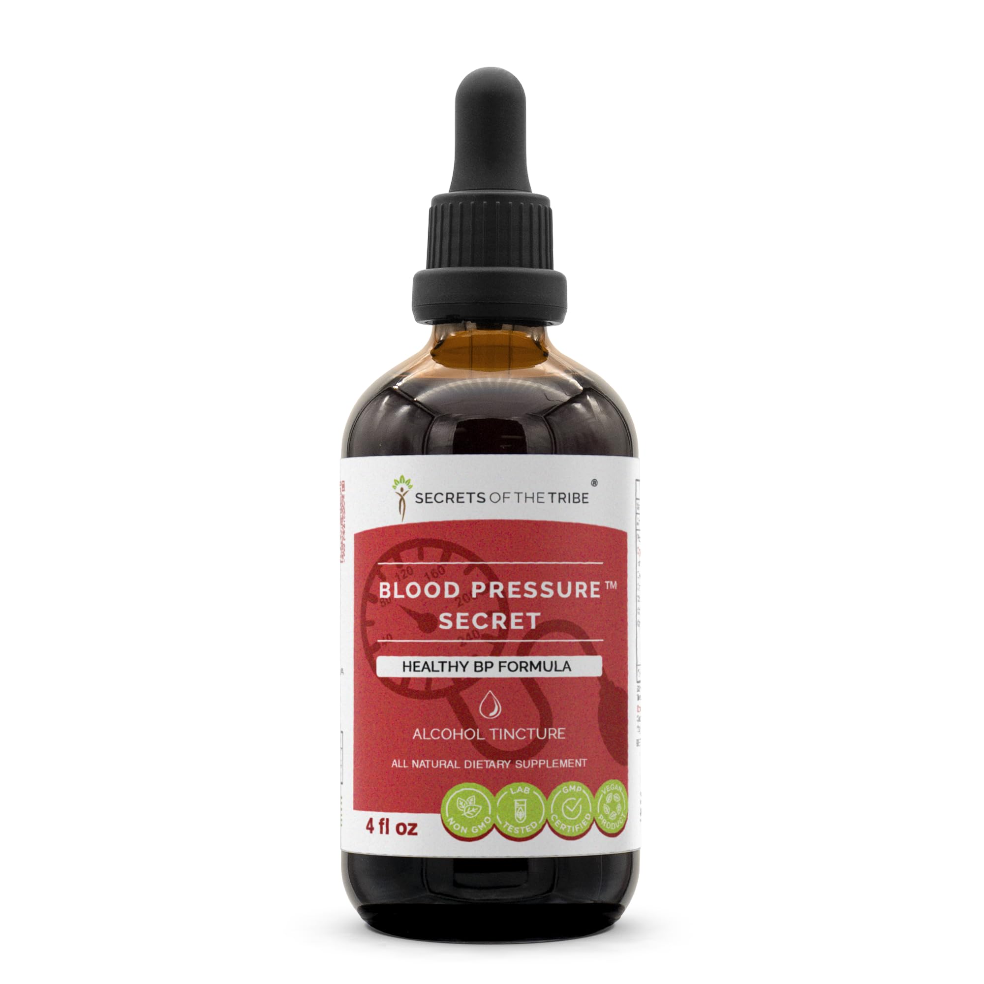 Blood pressure support herbal drops