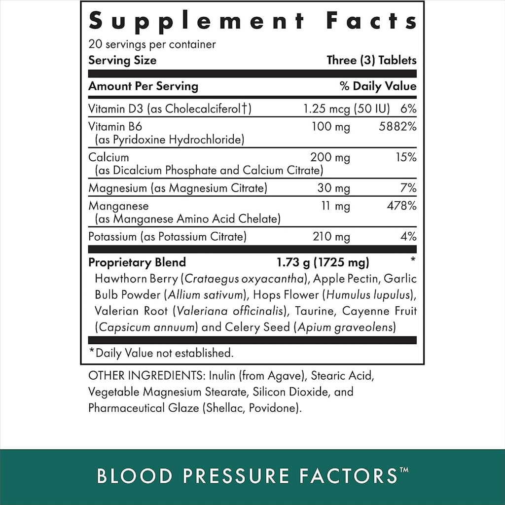 blood pressure support multivitamin capsules
