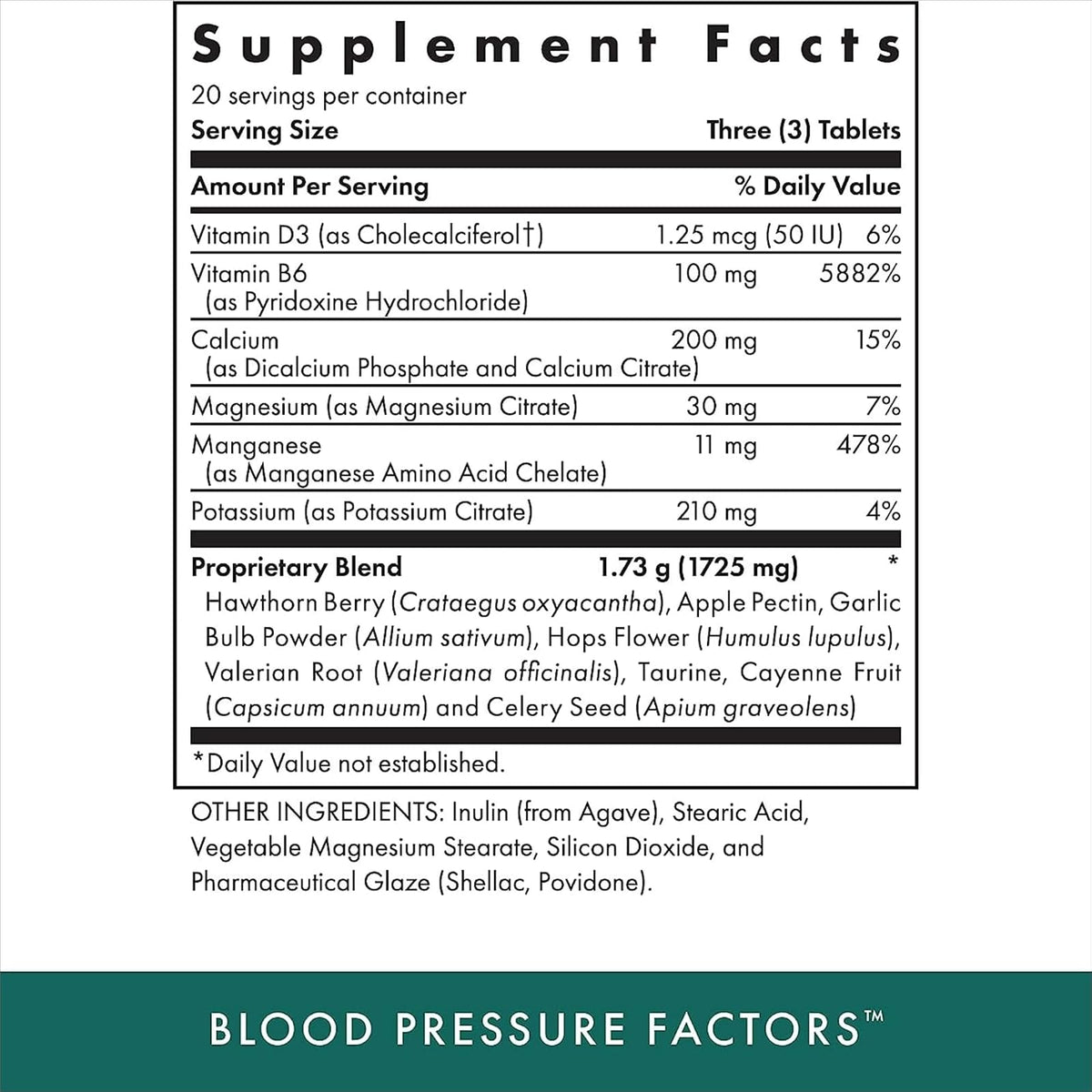 blood pressure support multivitamin capsules