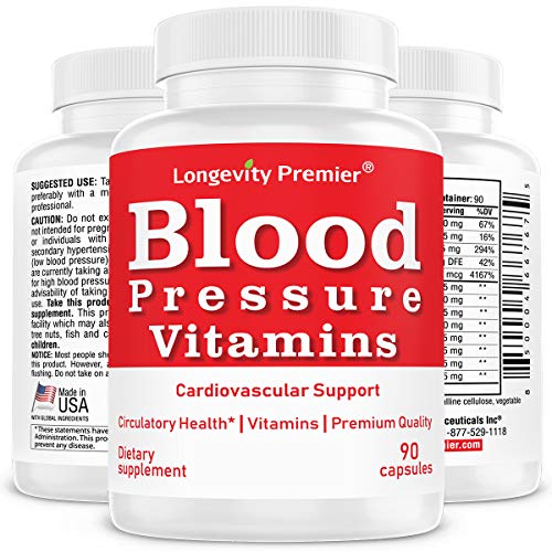 blood pressure support vitamins