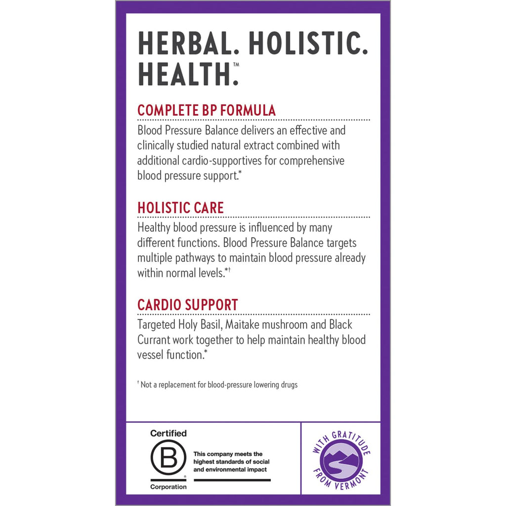Blood Pressure Take Care multivitamin benefits