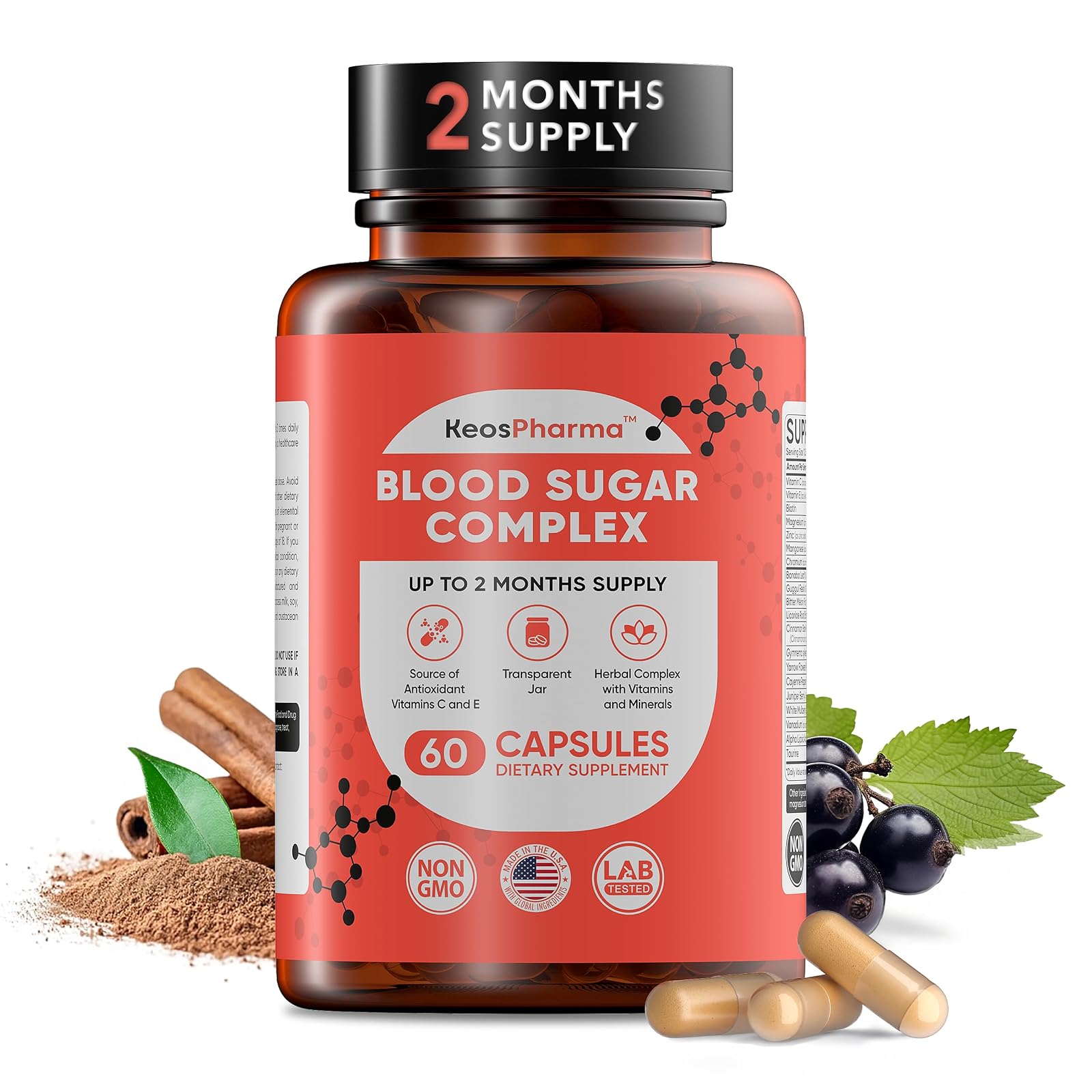 blood sugar complex cinnamon capsules