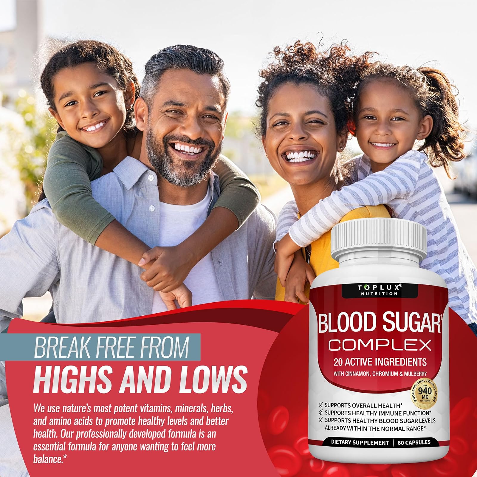 Blood Sugar Complex for daily wellness