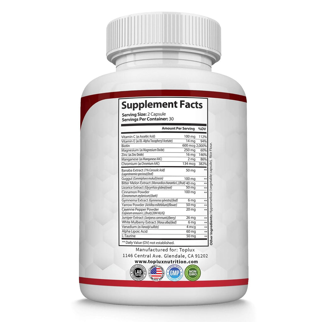 Blood Sugar Complex for overall health