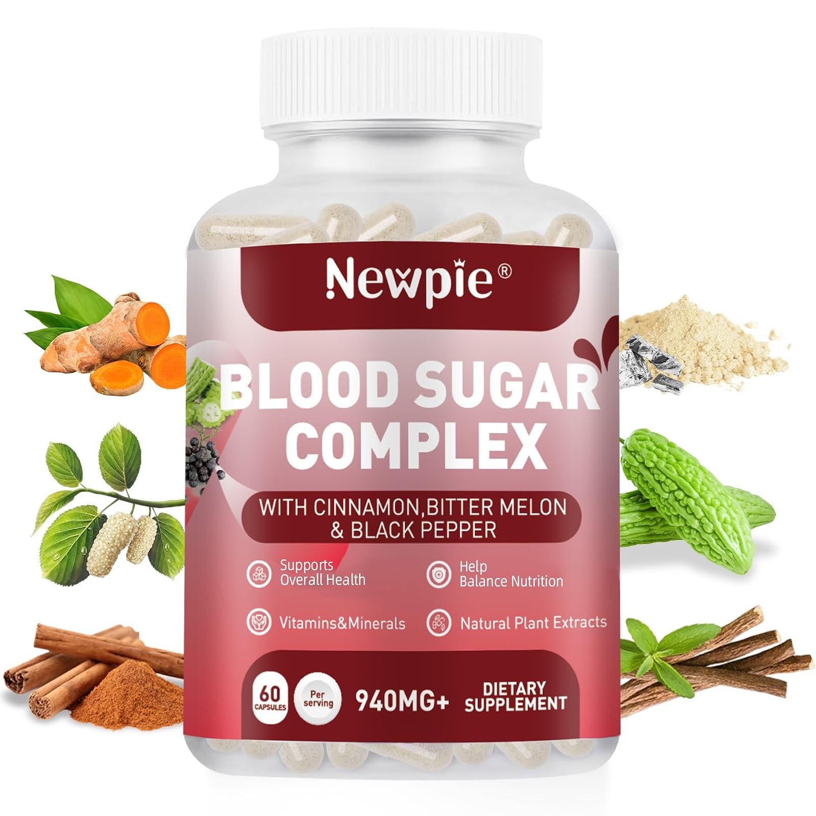 Blood Sugar Complex multivitamins for wellness